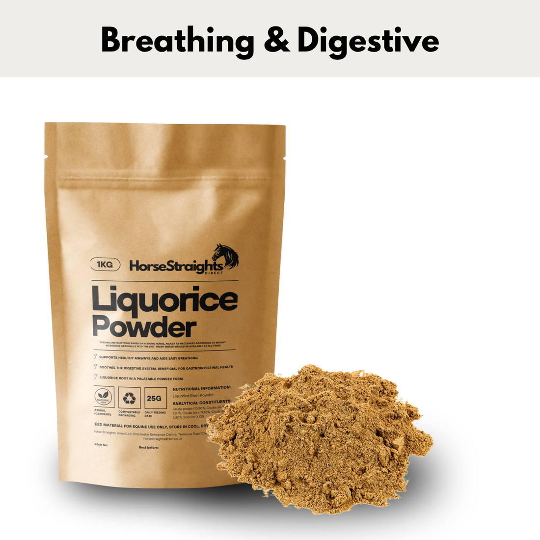 Liquorice Powder – Carltons The Feed Merchants