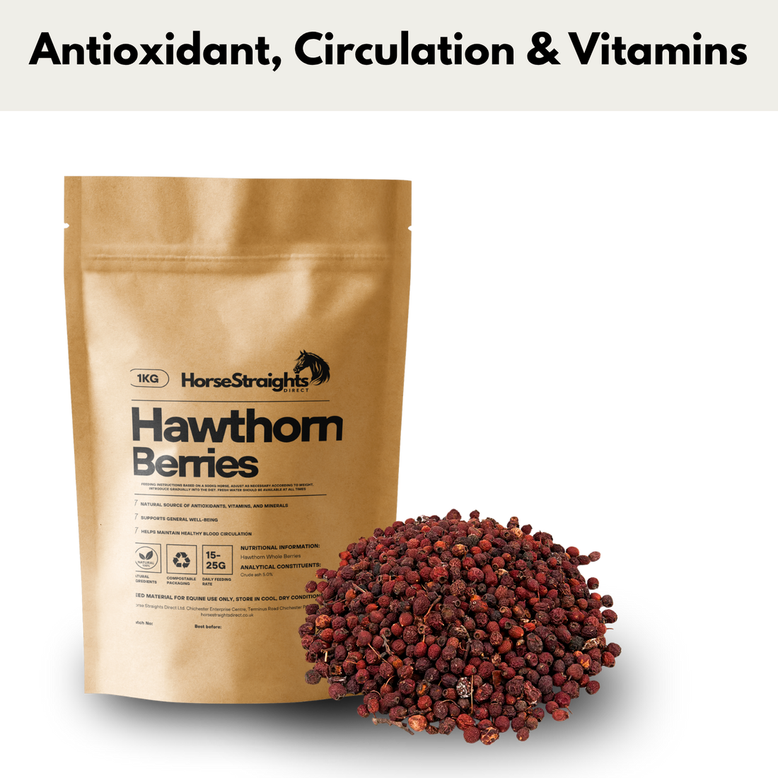 Hawthorn Whole Berries – Carltons The Feed Merchants